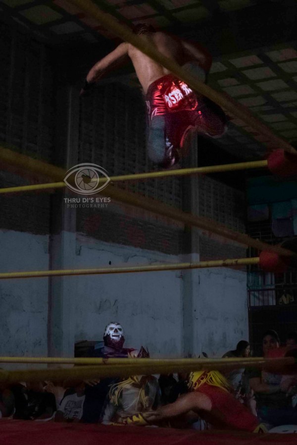 Grab your friends and enjoy a lucha libre match!